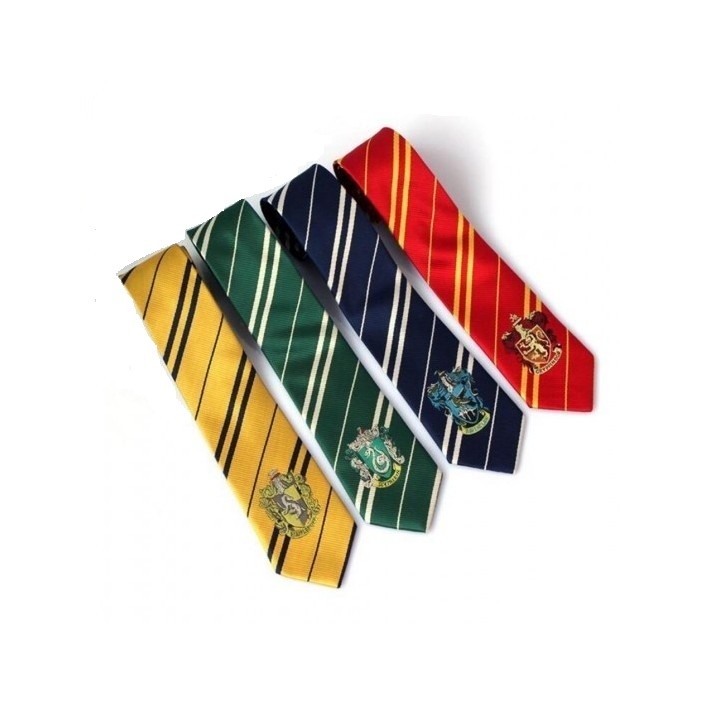 House coat of arms tie Gryffindor Slytherin Ravenclaw Hufflepuff