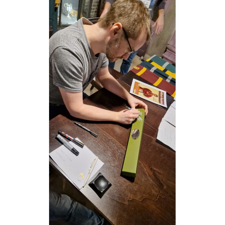 Magic Wand signed by Oliver Baston